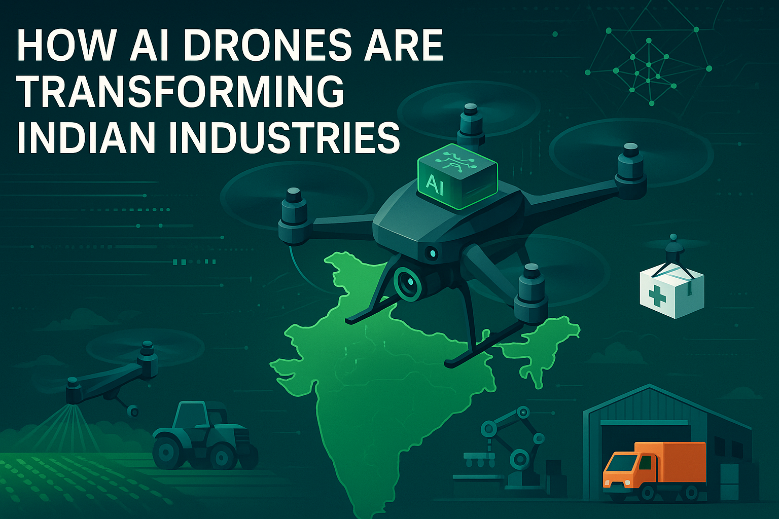 How AI Drones Are Transforming Indian Industries? – vecros store